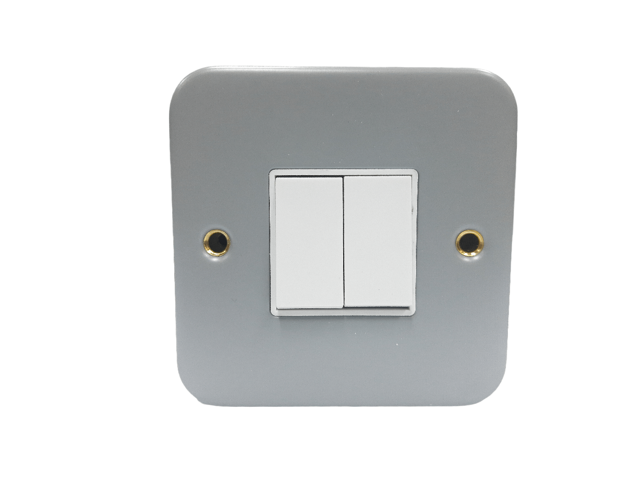 Luxzony,Switch,10A,2G,2W,Metal Clad With Box – Star Techno Trading ...